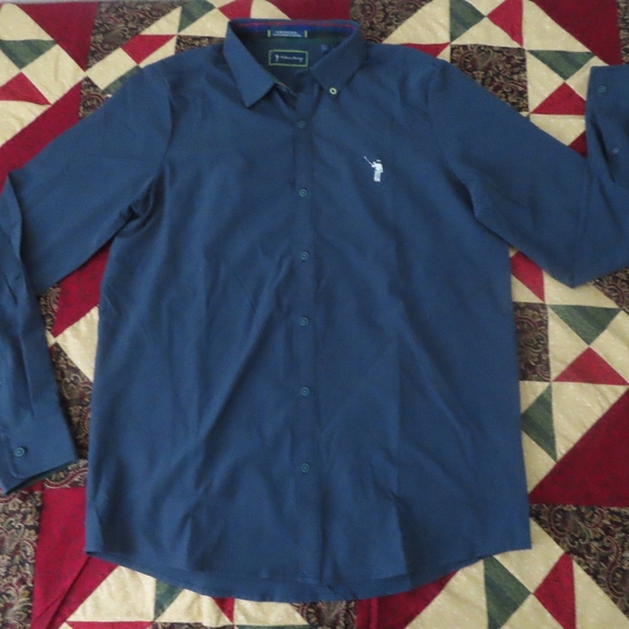William Murray Golf | Shirts | William Murray Classic Button Down Navy ...